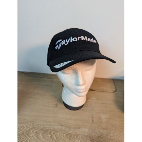 TaylorMade | Accessories | Taylormade Black W White Embroidery Golf Hat ...
